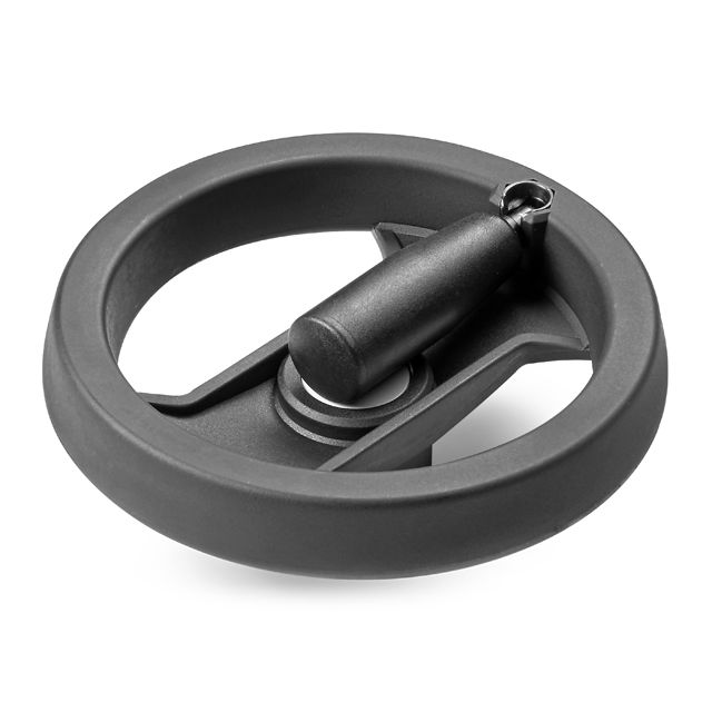 Operating handwheel - D207 - Boteco - spoked / swing-handle / plastic