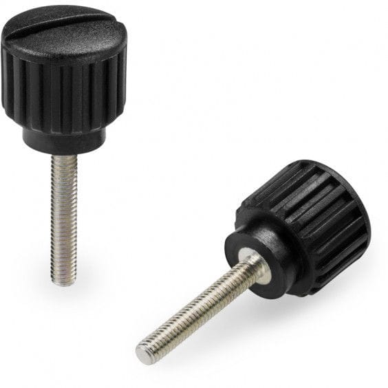 Knurled knob - H774 - Boteco - threaded / round / polyamide
