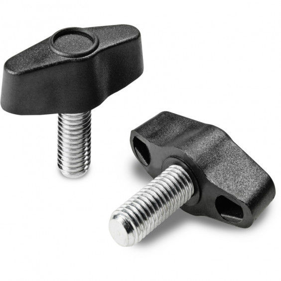 Polyamide butterfly screw - L756 - Boteco - stainless steel