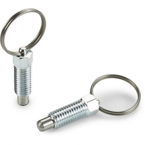 Spring plunger - W797 - Boteco - stainless steel / retractable