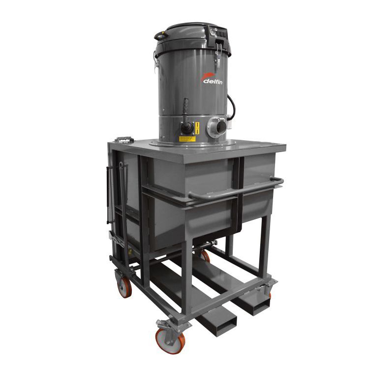 Industrial vacuum cleaner - C600 M - Delfin Vacuums - dry / dust ...