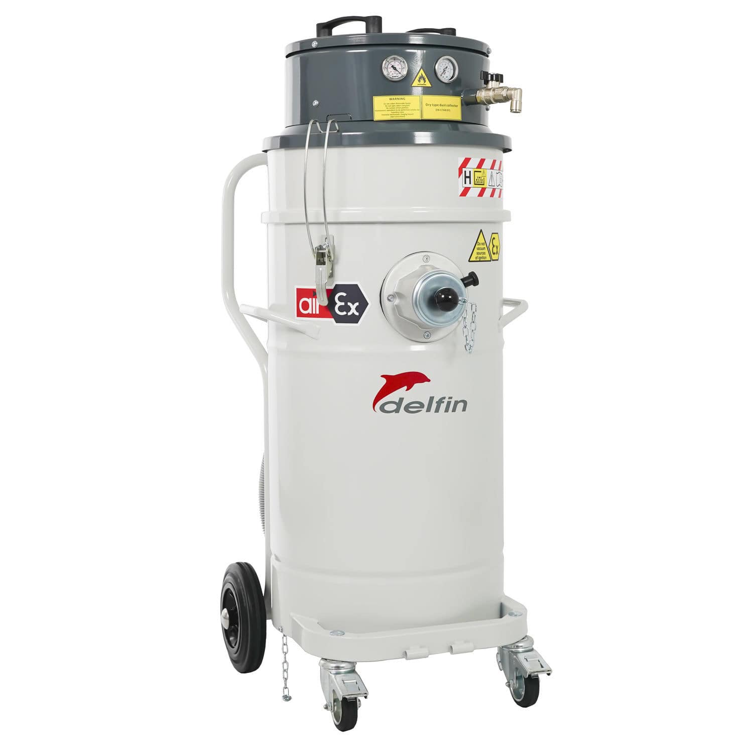Industrial vacuum cleaner - 802 WD AIREX 1/3D - Delfin Vacuums - dry ...