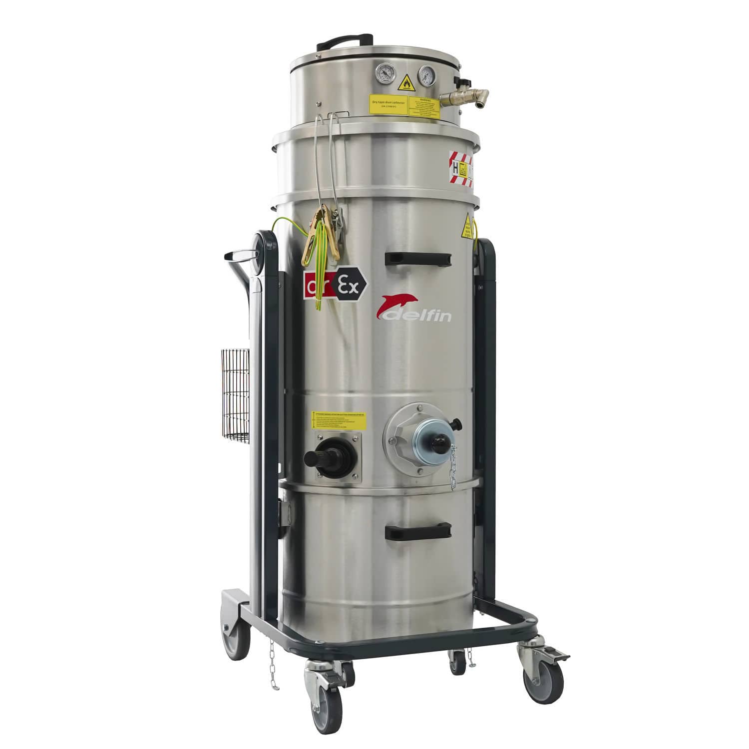 Industrial vacuum cleaner - 452 AIREX 1/2D - Delfin Vacuums - dry ...