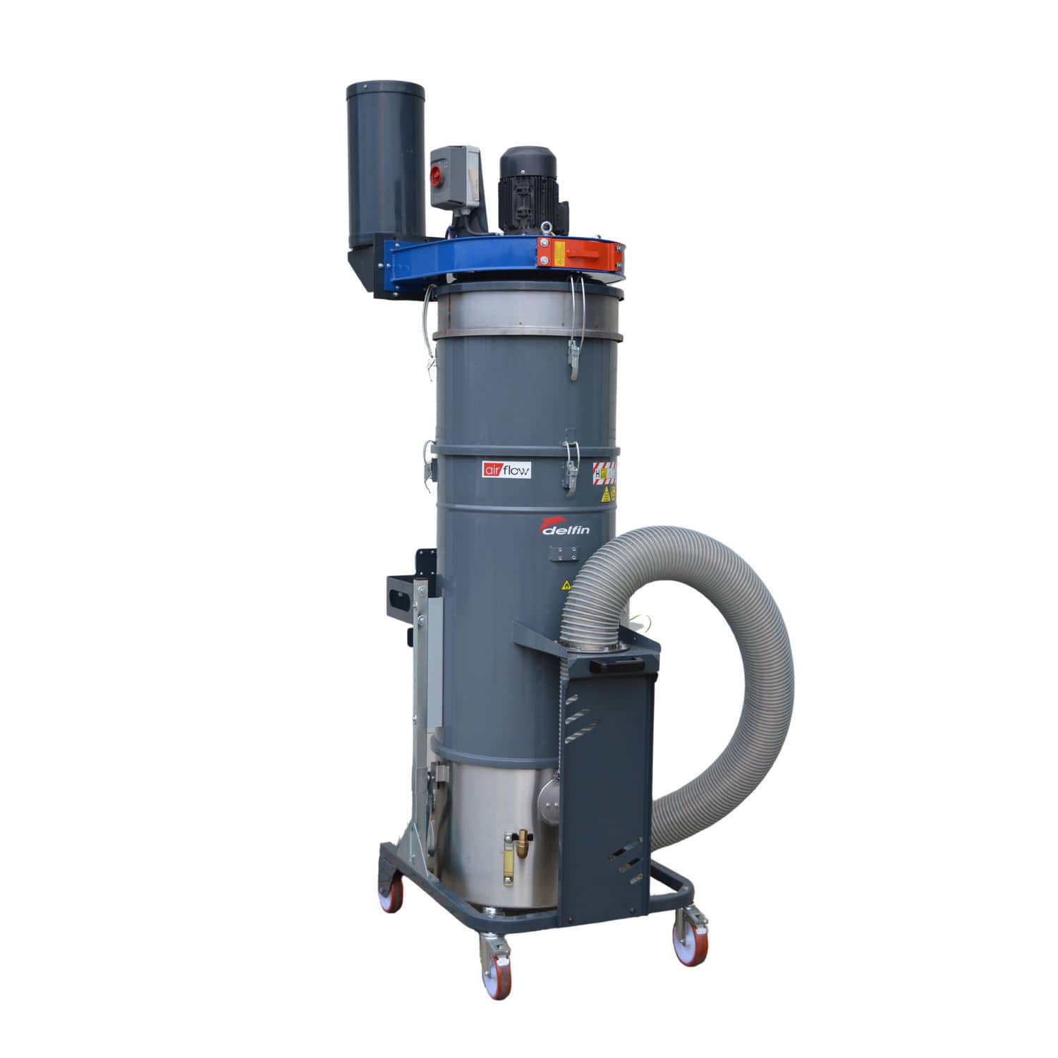 Bag dust collector - ZFR EV AP 560 k2 INERT - Delfin Vacuums - for ...
