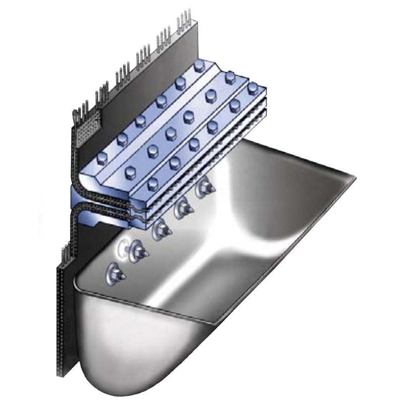Bucket belt fastener - SUPERGRIP - 4B Braime Components - for elevators ...