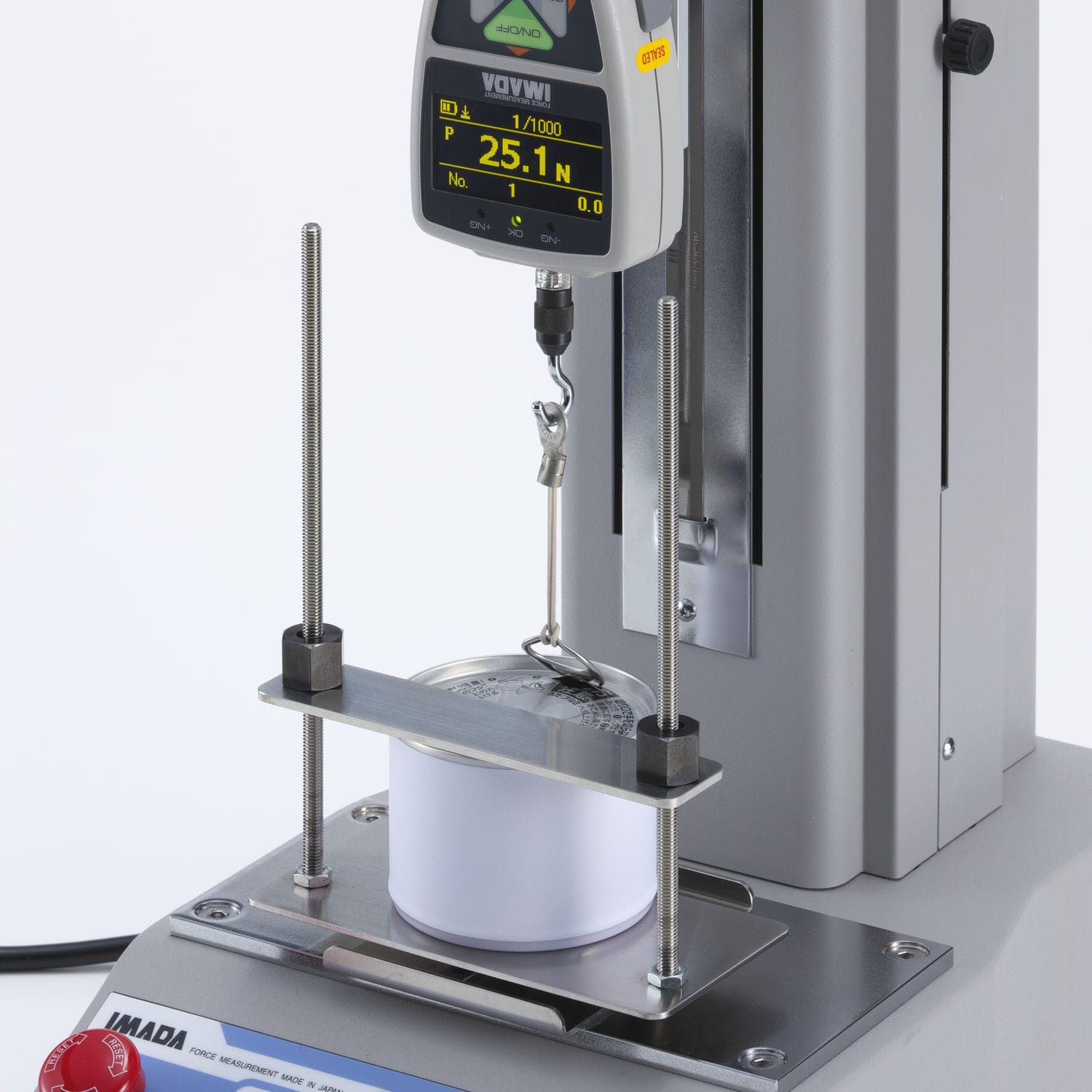 Beverage can opening test fixture - Can Opening Fixture PT series ...