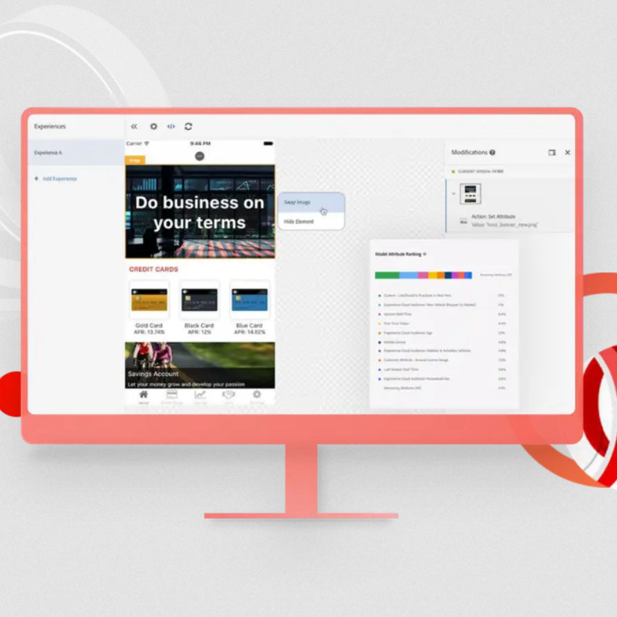 Test software - TARGET - ADOBE - automation / reporting / creation