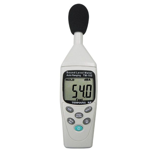 Integrating sound level meter - TM-102 - Tenmars Electronics - class 2 / digital
