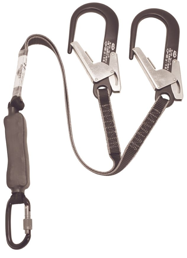 Rope fall arrest lanyard - Cresto 1304 T - Cresto Safety - double ...
