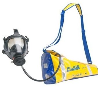 Helmet with respirator - 2 l, 300 bar | FUGE - Spasciani