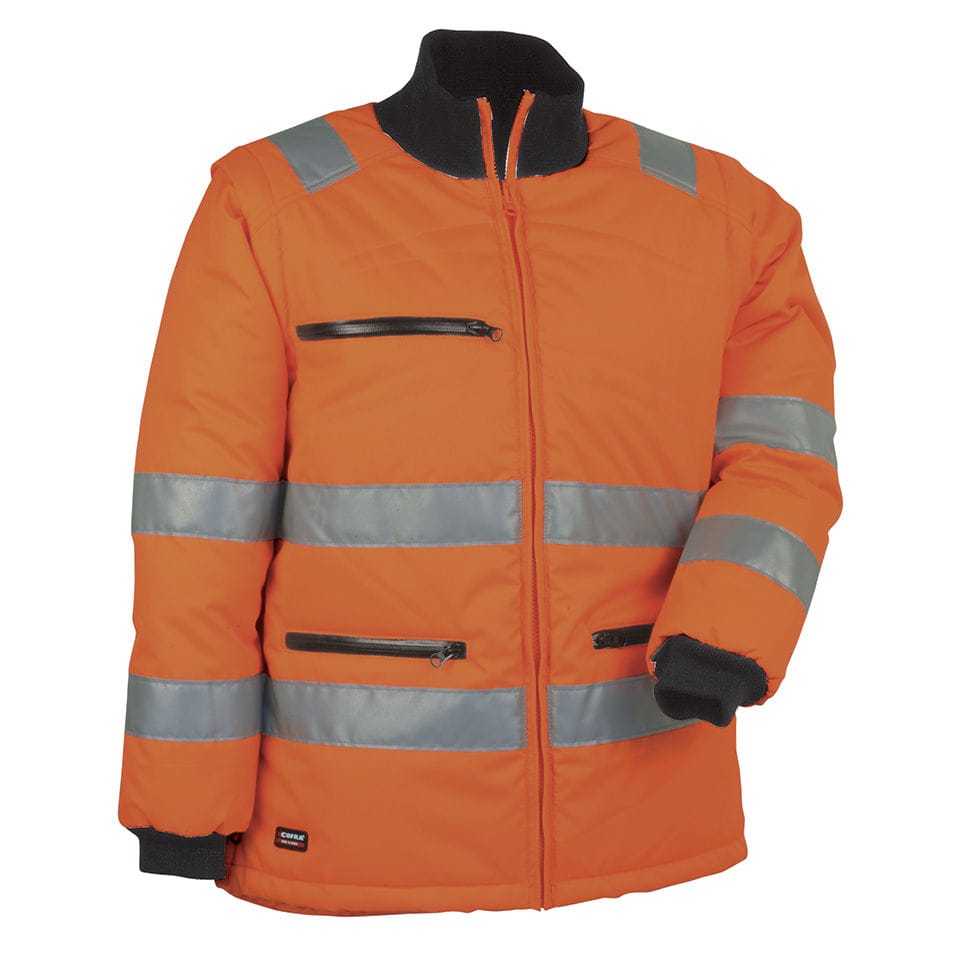 High-visibility jacket - NEON - COFRA - work / waterproof / cold weather