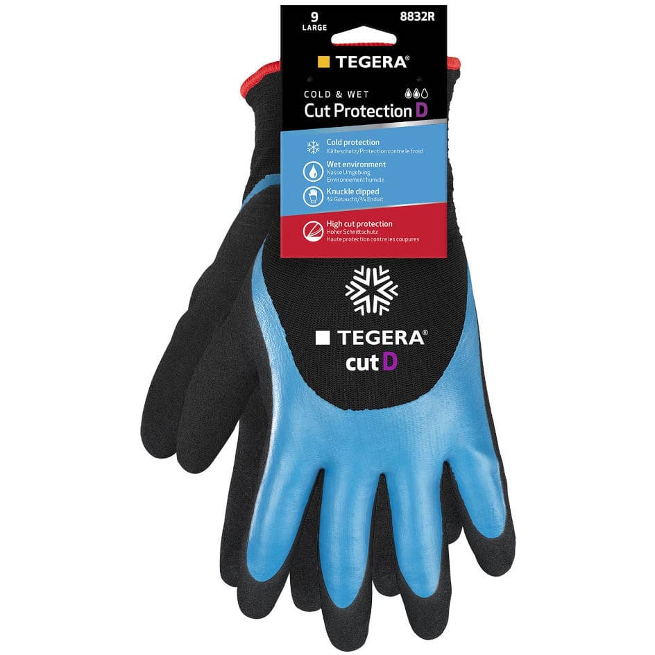 Anti-cut safety gloves - TEGERA® 8832R - Ejendals Suomi Oy - work / construction / multi-function