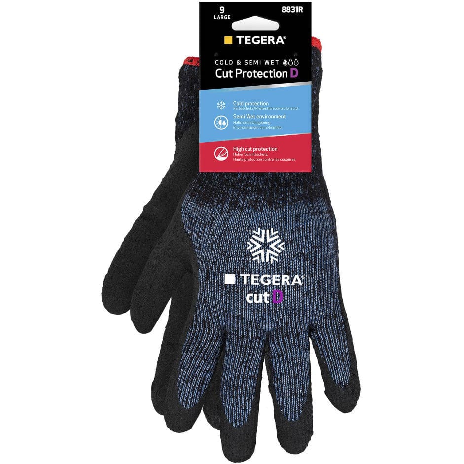 Anti-cut safety gloves - TEGERA® 8831R - Ejendals Suomi Oy - handling ...
