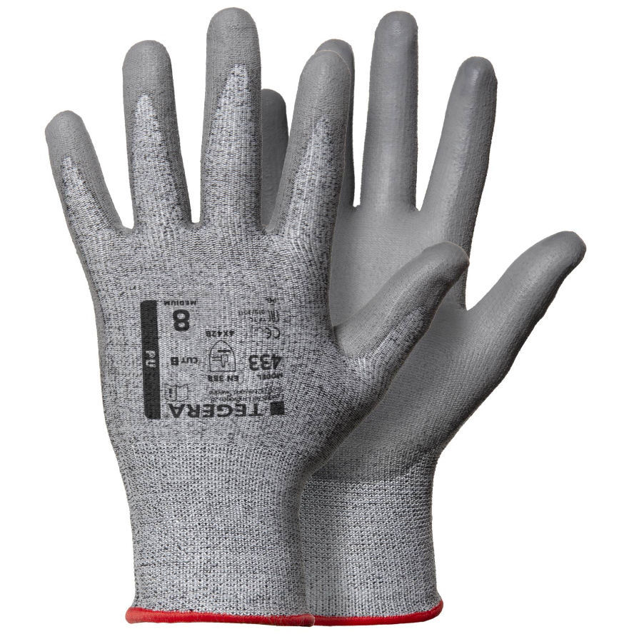 Handling safety gloves - TEGERA® 433 - Ejendals Suomi Oy - construction ...