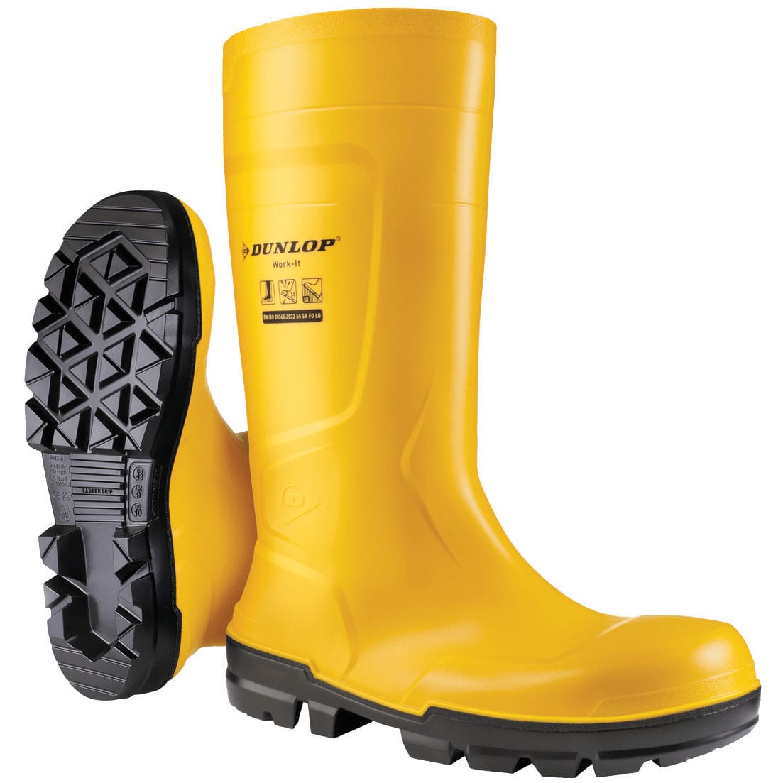 Industrial use safety boots - NB2JF01 - Dunlop Hevea (IPF) - waterproof ...