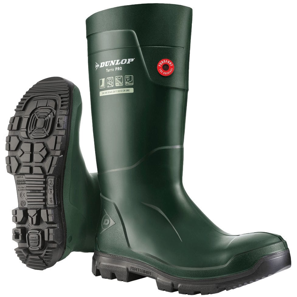 Agriculture safety boots - LJ0KL01 - Dunlop Hevea (IPF) - anti-slip ...