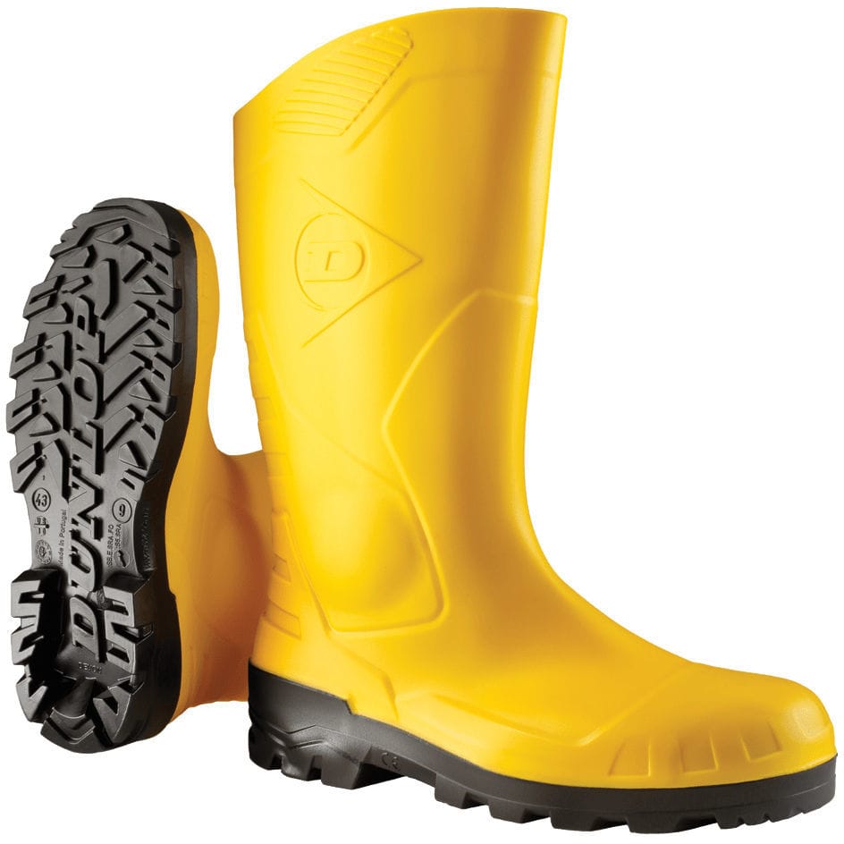 Industrial use safety boots - H142211 - Dunlop Hevea (IPF) - anti-slip ...