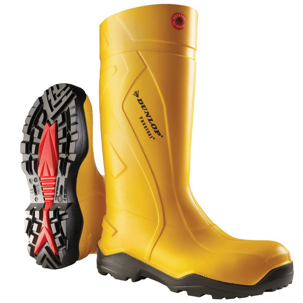 Industrial use safety boots - C762241 - Dunlop Hevea (IPF) - anti-slip ...