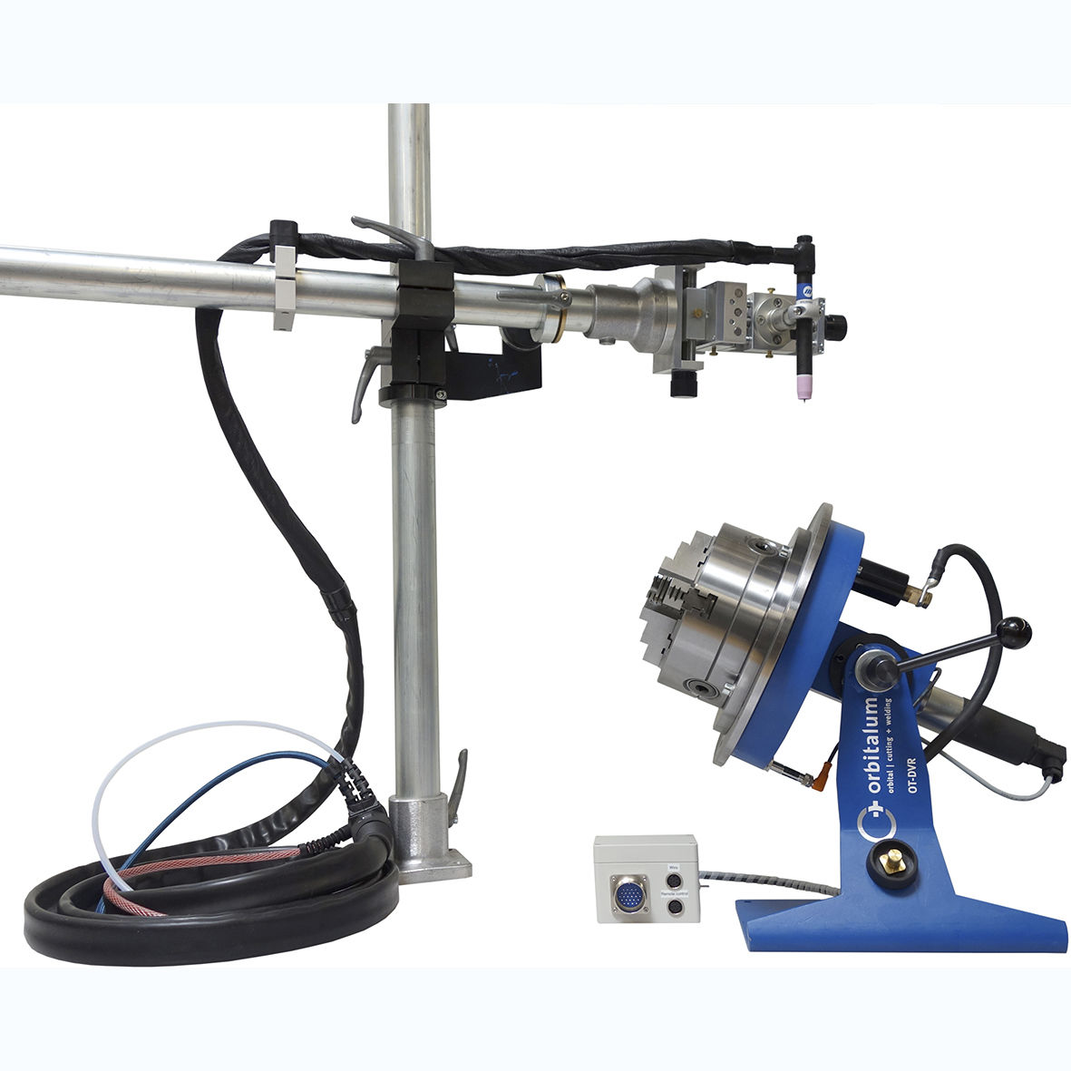 Motor-driven turntable - DVR 50 - Orbitalum Tools - for welding ...