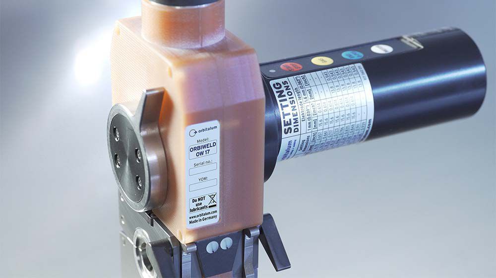 Orbital welding head - ORBIWELD 17 - Orbitalum Tools - TIG / automatic ...