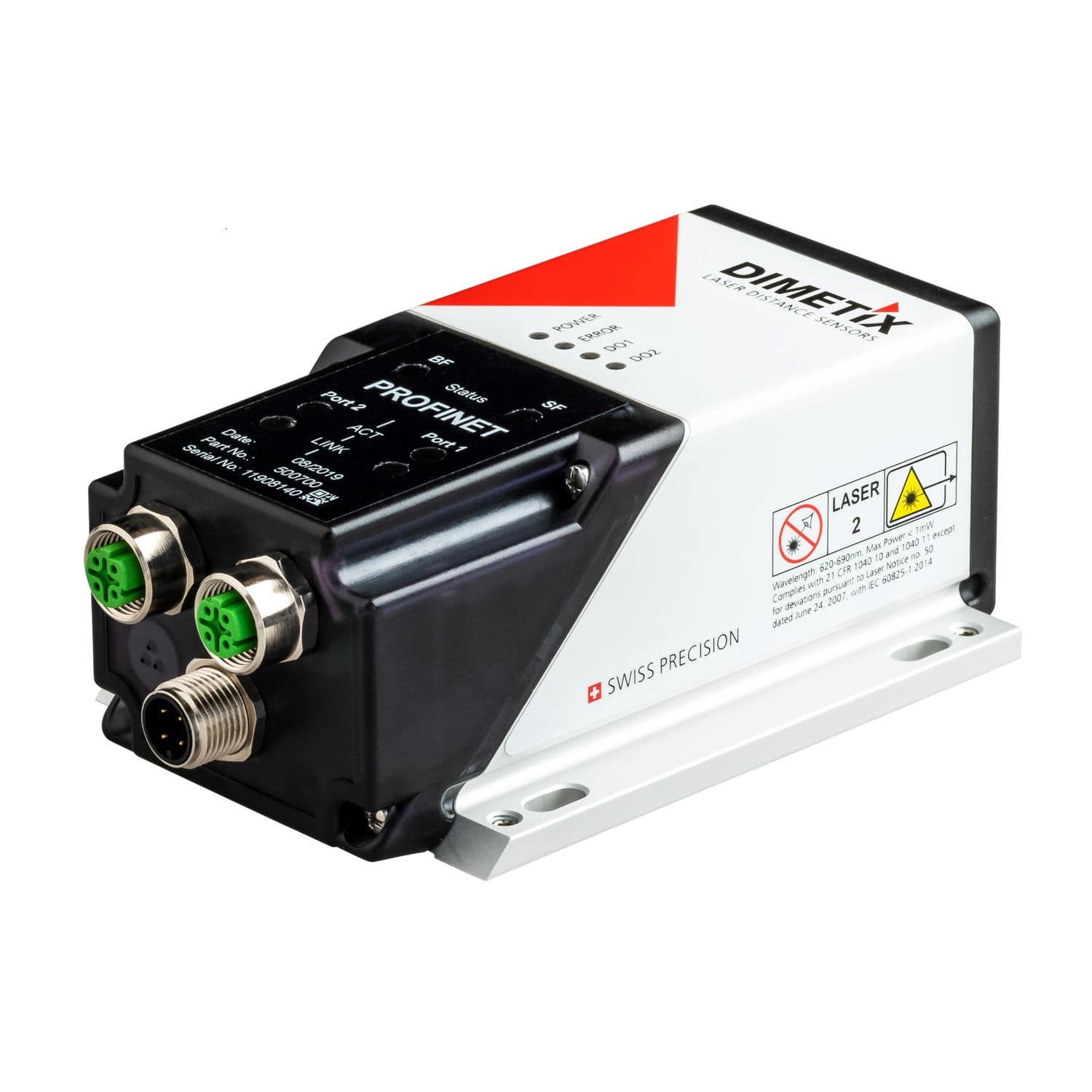 Laser distance sensor - DPE-30-500 - Dimetix AG - analog / digital / IP65