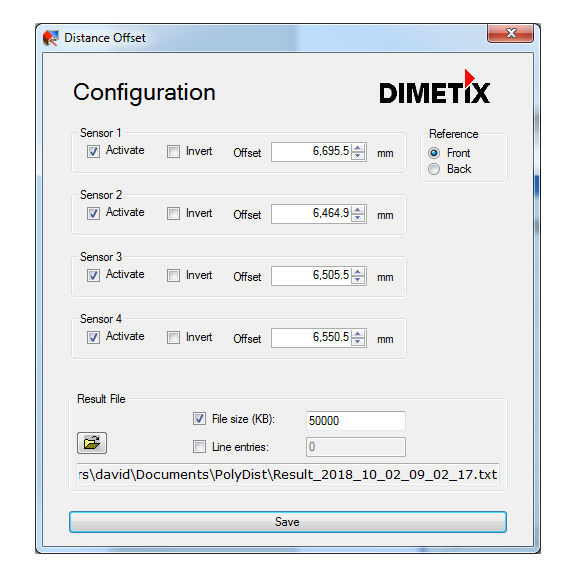 Monitoring software - PolyDist - Dimetix AG - data logger / for laser ...