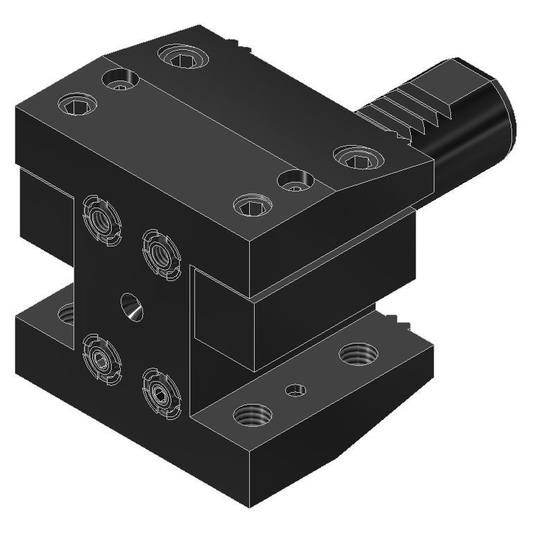 VDI tool holder - 15.2520G200W - EWS Weigele GmbH & Co. KG - for ...