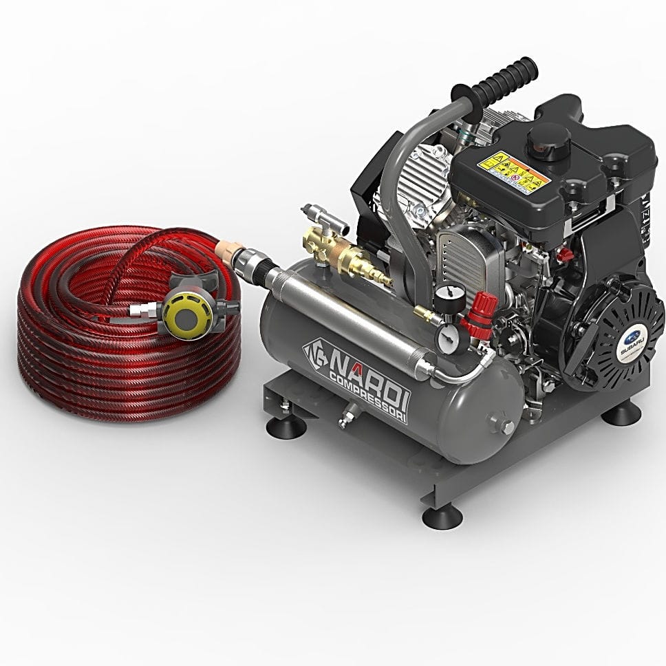 Piston compressor - Extreme Hookah - NARDI COMPRESSORI - breathing air ...