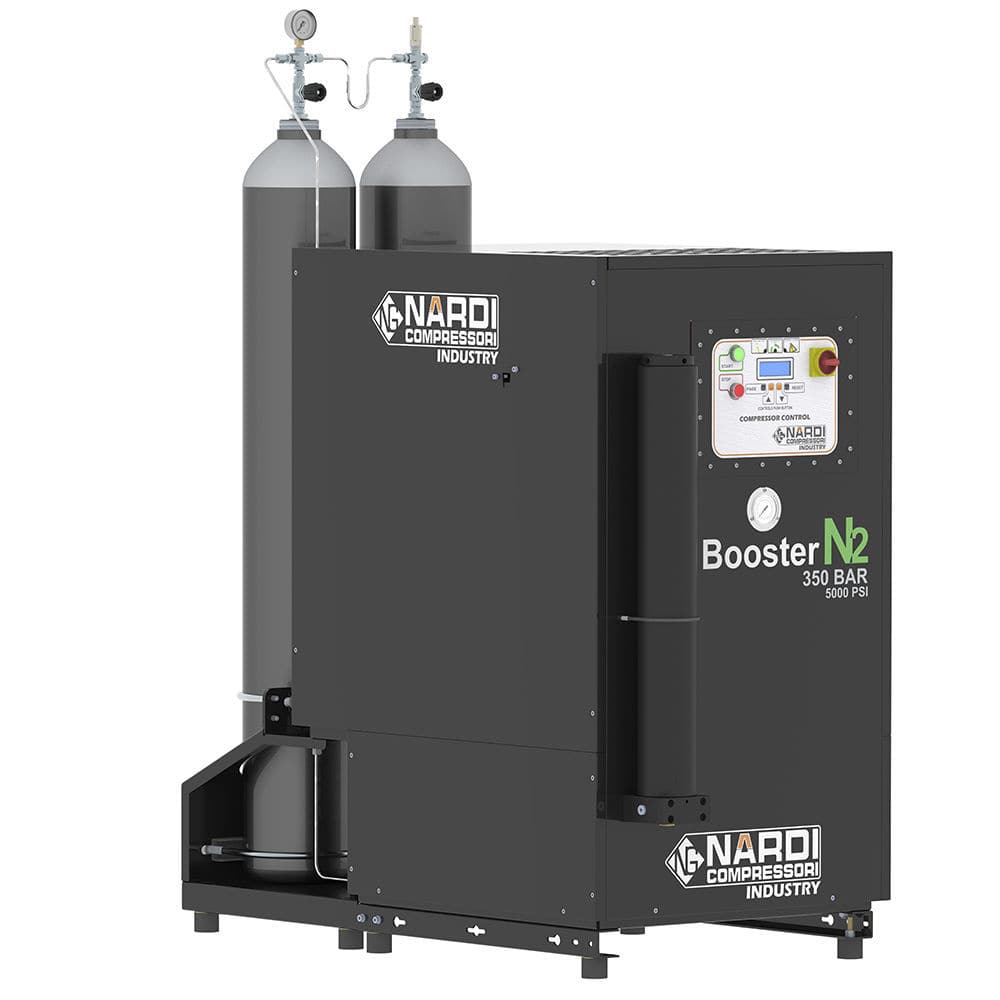 Piston pressure booster - Booster BON2-55-350 - NARDI COMPRESSORI ...