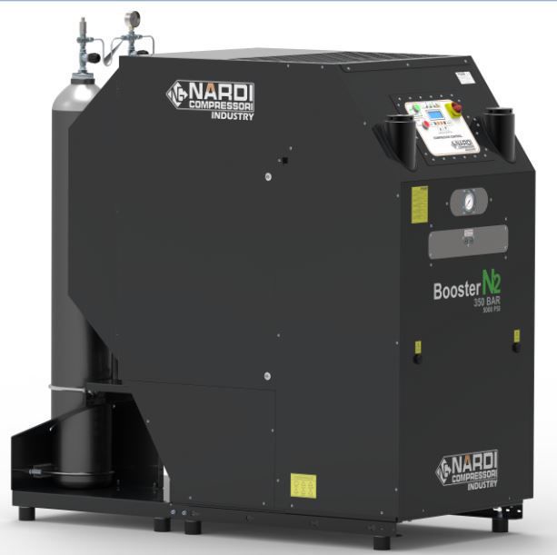 Piston pressure booster - Booster BON2-160-350 - NARDI COMPRESSORI ...