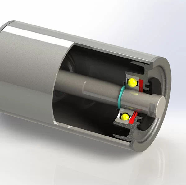 Conveyor roller - D2000 - Syntron Material Handling