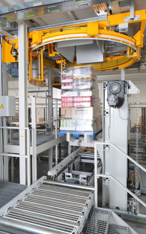 Robotic palletizer and depalletizer - AMCAP - DEMATIC - layer / for ...