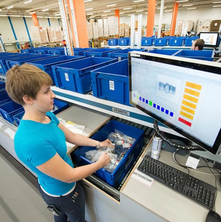 Touch screen human machine interface - DEMATIC - handheld / industrial