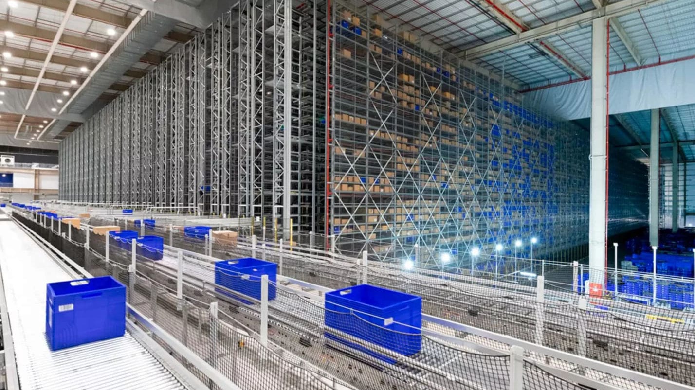 Automatic automated storage and retrieval system - DEMATIC - for warehouse / for storage systems ...