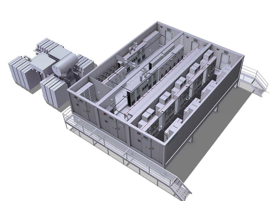 Power distribution substation / prefabricated / outdoor / modular - E ...