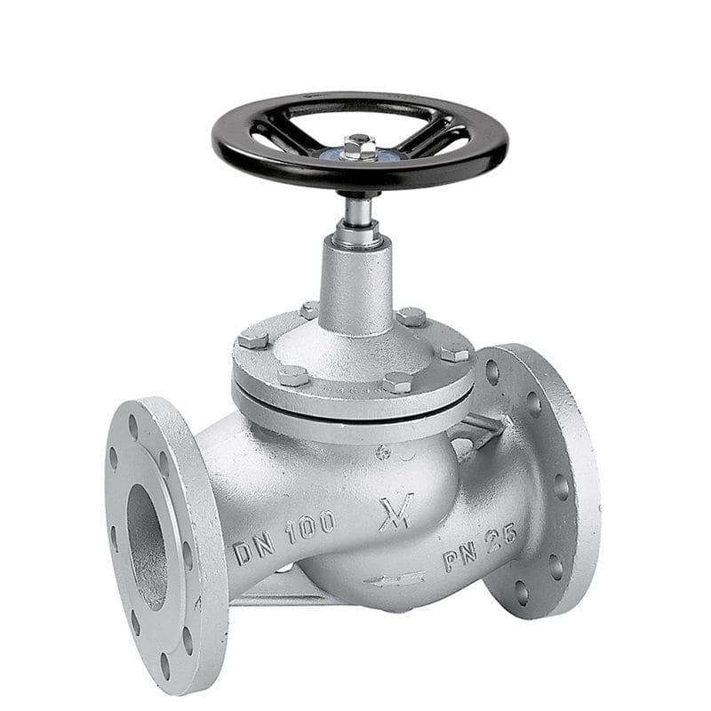 Valve with bellows seal - 53 series - Mival - globe / with handwheel ...