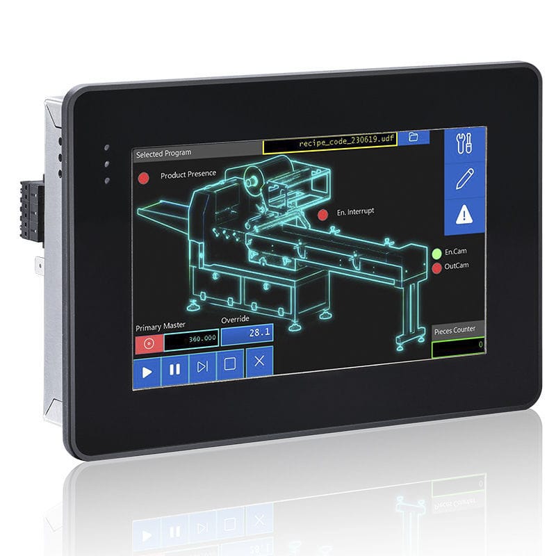 Touch screen numerical control - SIAX A-EVO - Sipro srl - 4-axis / EtherCAT