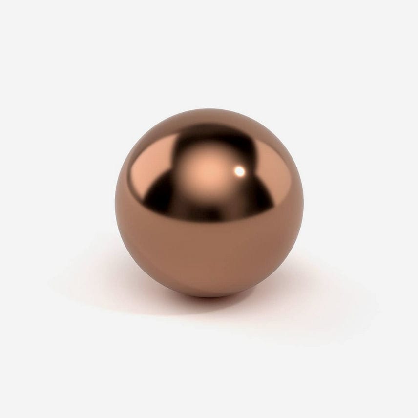 Bronze ball - RGPBALLS Srl - aluminum alloy / for check-valves