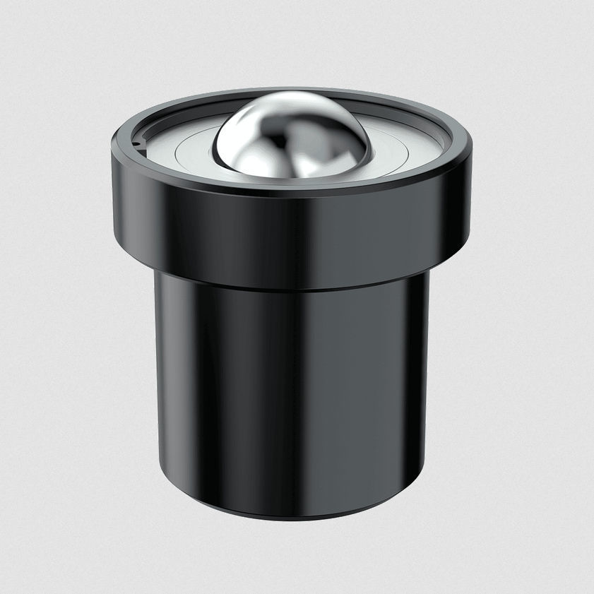 Steel ball transfer unit - SPM - RGPBALLS Srl - spring / for heavy loads