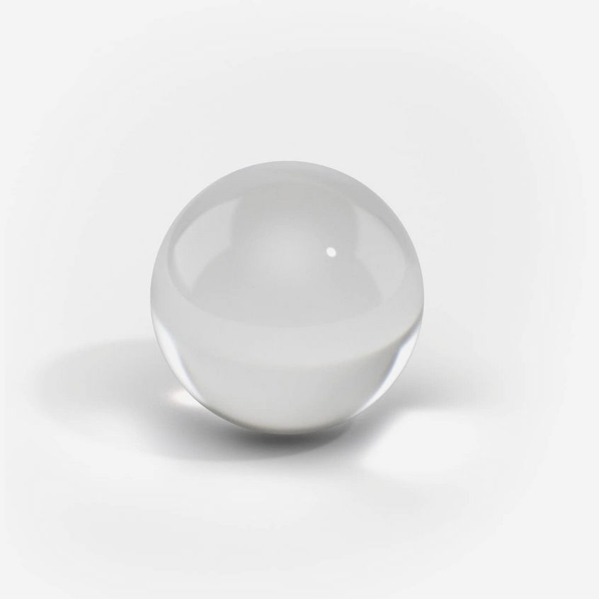 Silicone ball - RGPBALLS Srl - fused silica / quartz