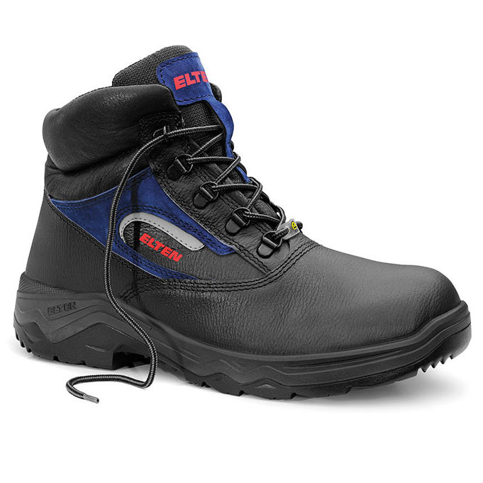 Anti-slip safety shoes - 76685 - Elten - ESD / cowhide / PU