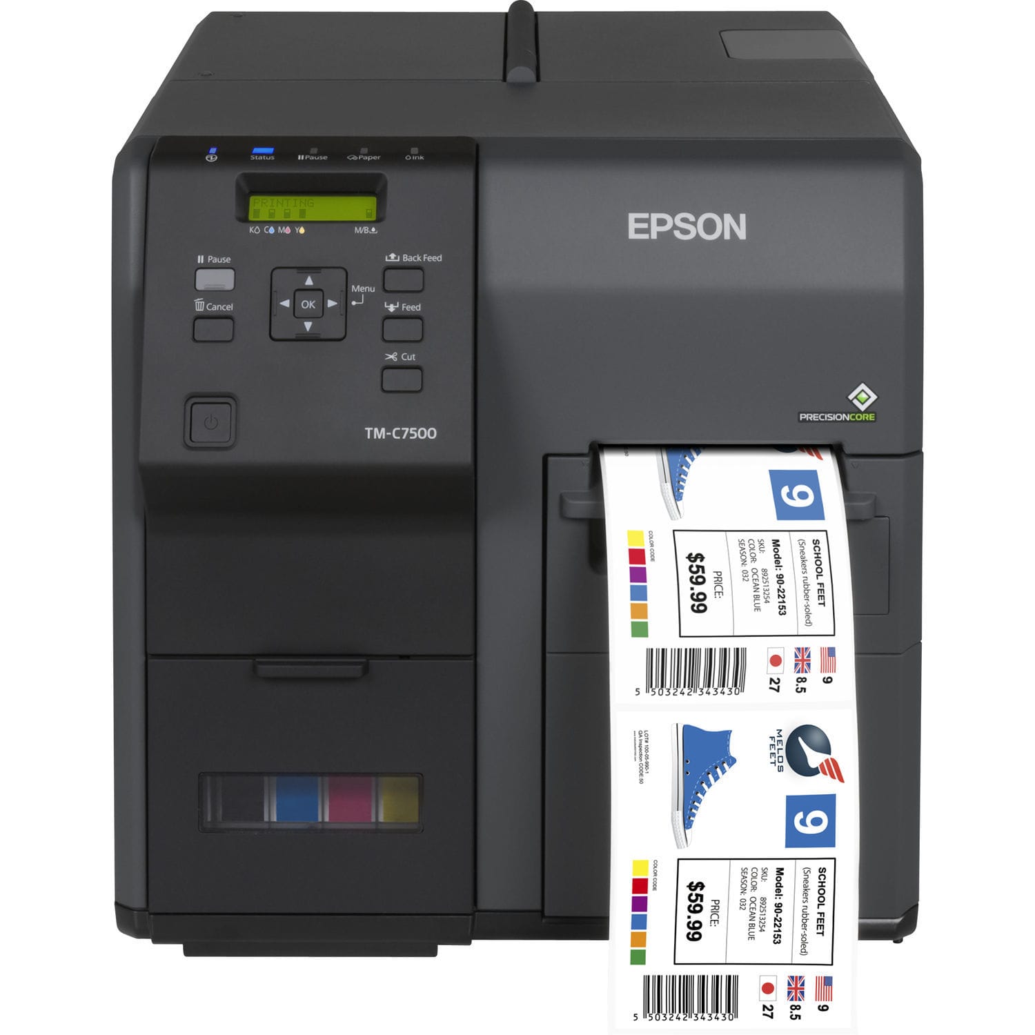 Inkjet label printer - ColorWorks C7500 series - EPSON Europe - desktop ...