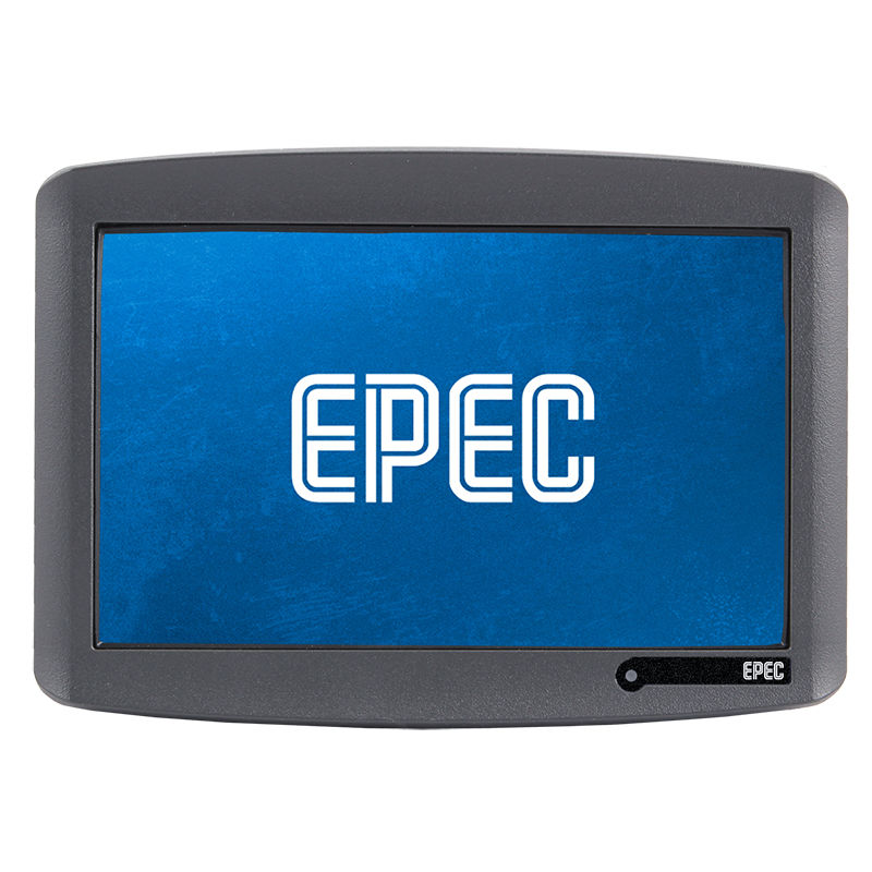 Display HMI - 6107 - Epec - resistive touch screen / embedded / 800 x 480