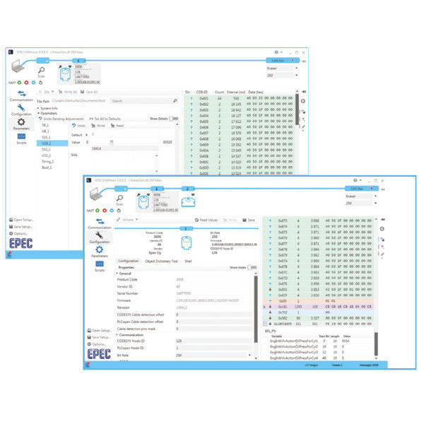 Development software - CANmoon - Epec - control / diagnostic