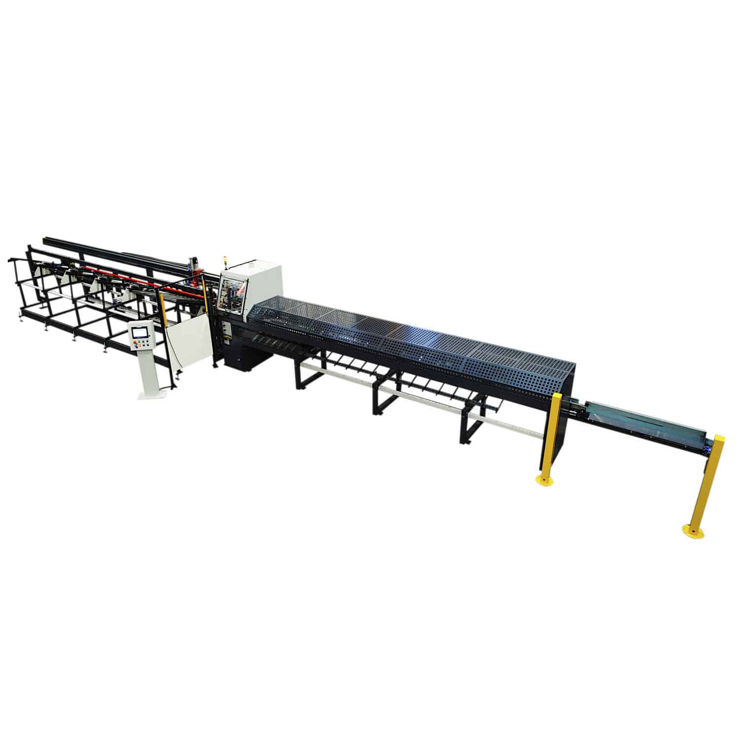 Blade cutting line - OMP - for PVC / for plastic pipes / profile