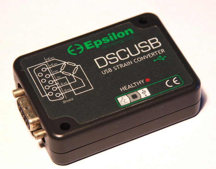 Extensometer signal conditioner - DSCUSB - Epsilon Technology - digital ...