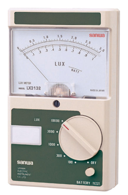 Analog light meter - LX3132 - Sanwa Electric Instrument