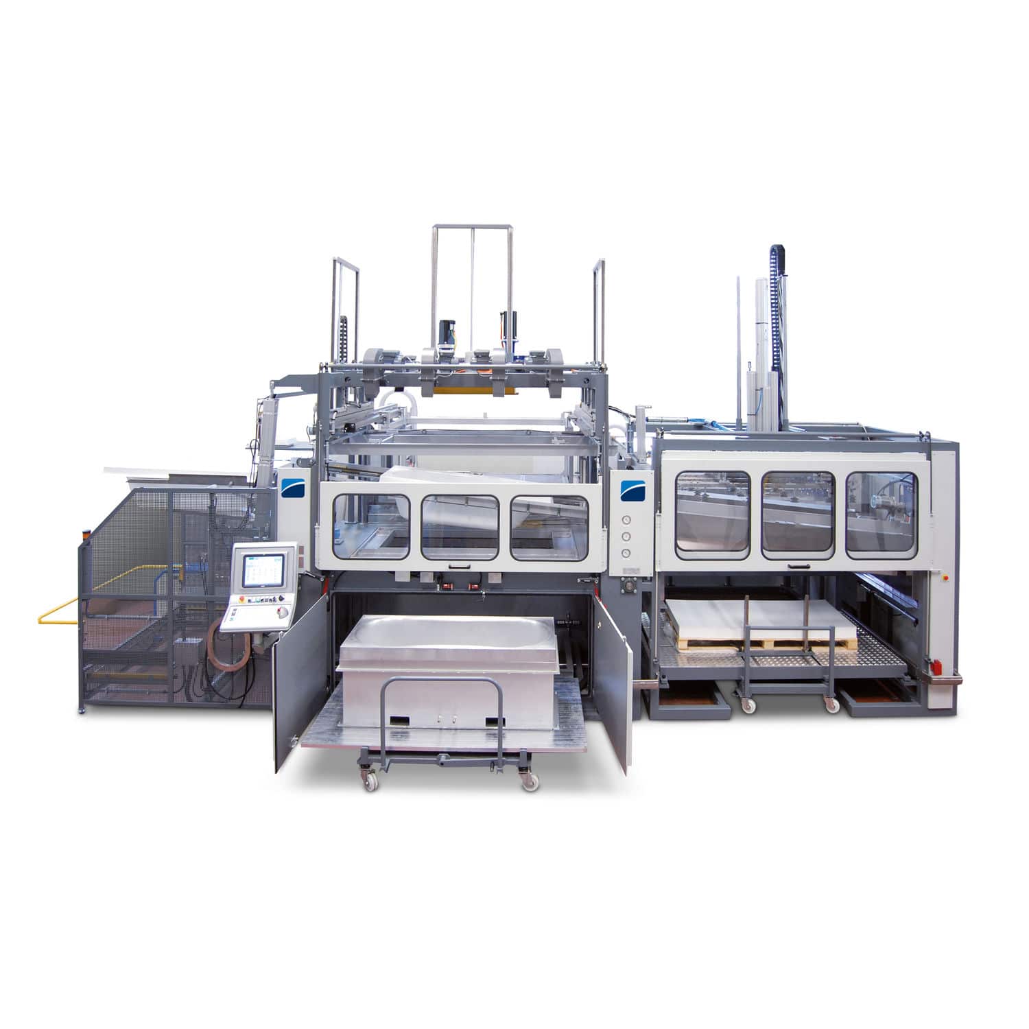 Plastic sheet thermoformer - br5cs - CMS S.p.A. - automatic / in-line