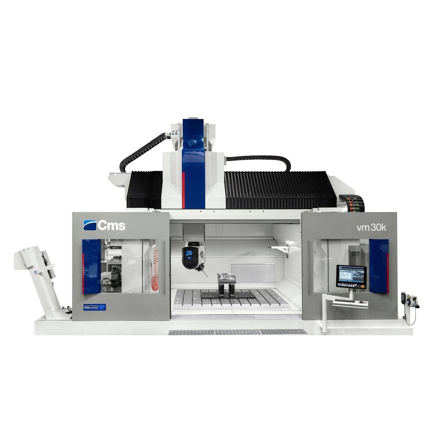 Steel CNC machining center - vm 30k - CMS S.p.A. - 3-axis / vertical ...