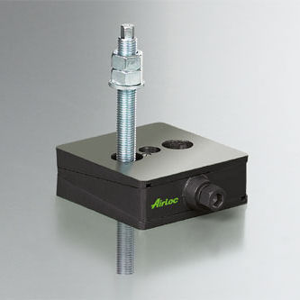 Machine foot - 414-KSC - AirLoc AG - metal / anchorable